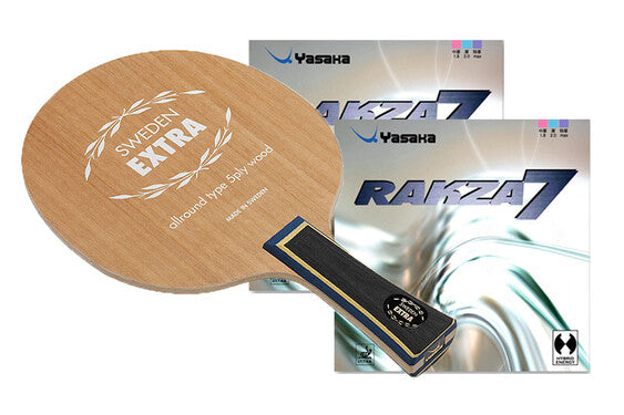 Yasaka Sweden Extra w/Rakza 7 Rubber – Go Table Tennis